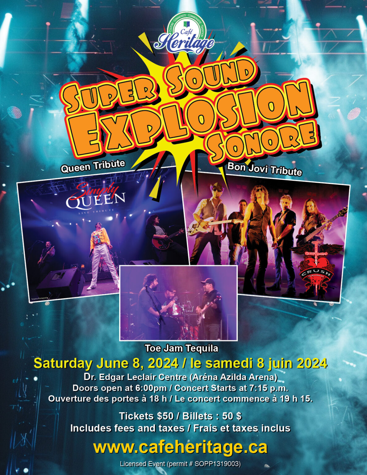 Super Sound Explosion – Café Heritage