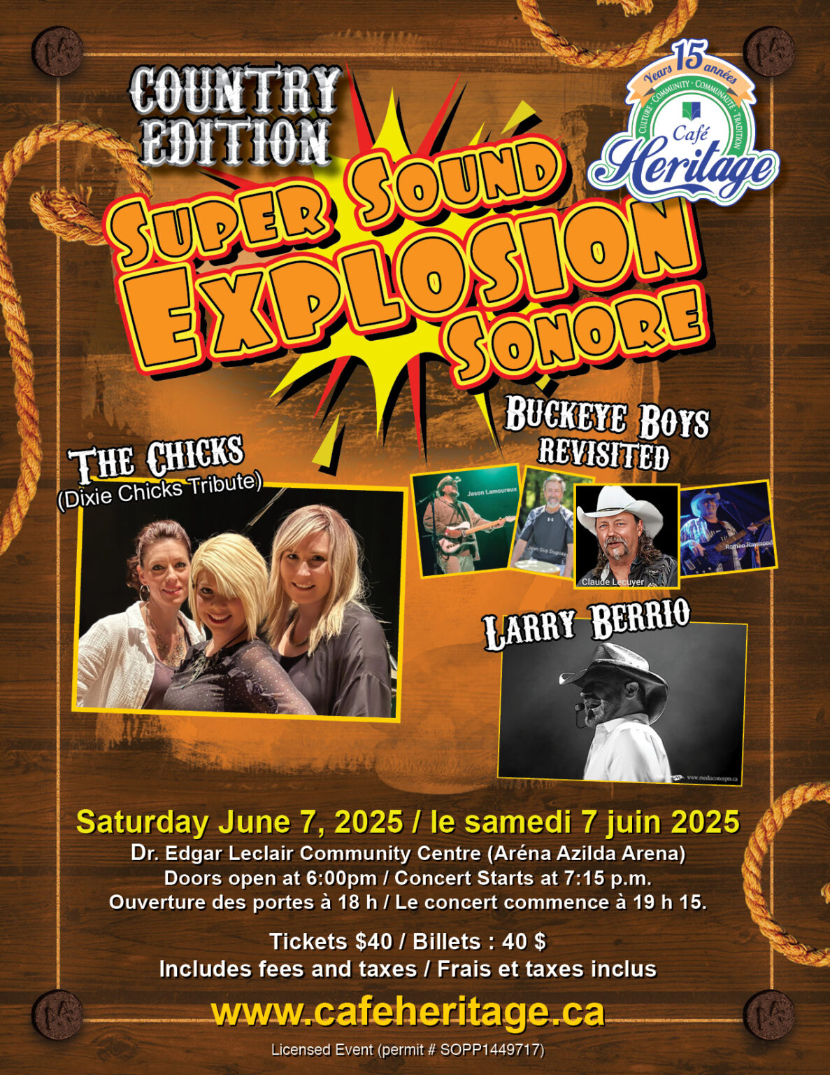 Super Sound Explosion – Café Heritage